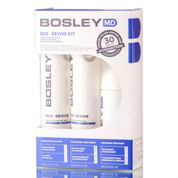 Revive Non Color-Treated Hair , Bosley Revive Starter Pack for Visibly ...