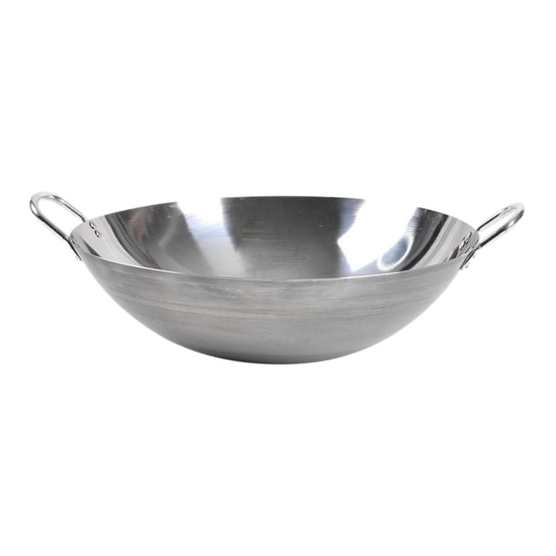 Sartén tradicional, wok de fondo redondo, wok multiusos, olla para ...