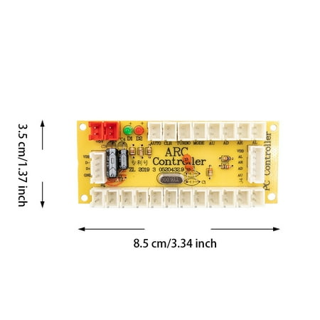 Universal PC to Joystick Encoder Laptop Computer Laptop Computer Arcade ...