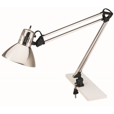 Globe Electric 32" Multi-Joint Metal Clamp Black Desk Lamp, 56963 ...