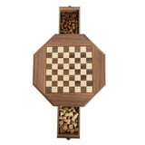 Trademark Games Octagonal Chess and Checkers Set - Walmart.com