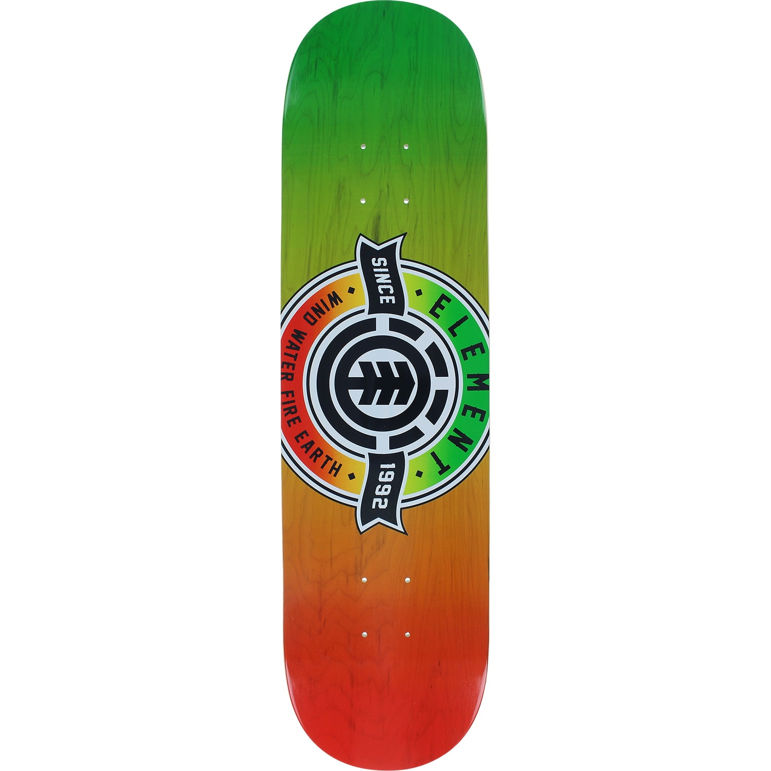 Element Skateboard Rasta