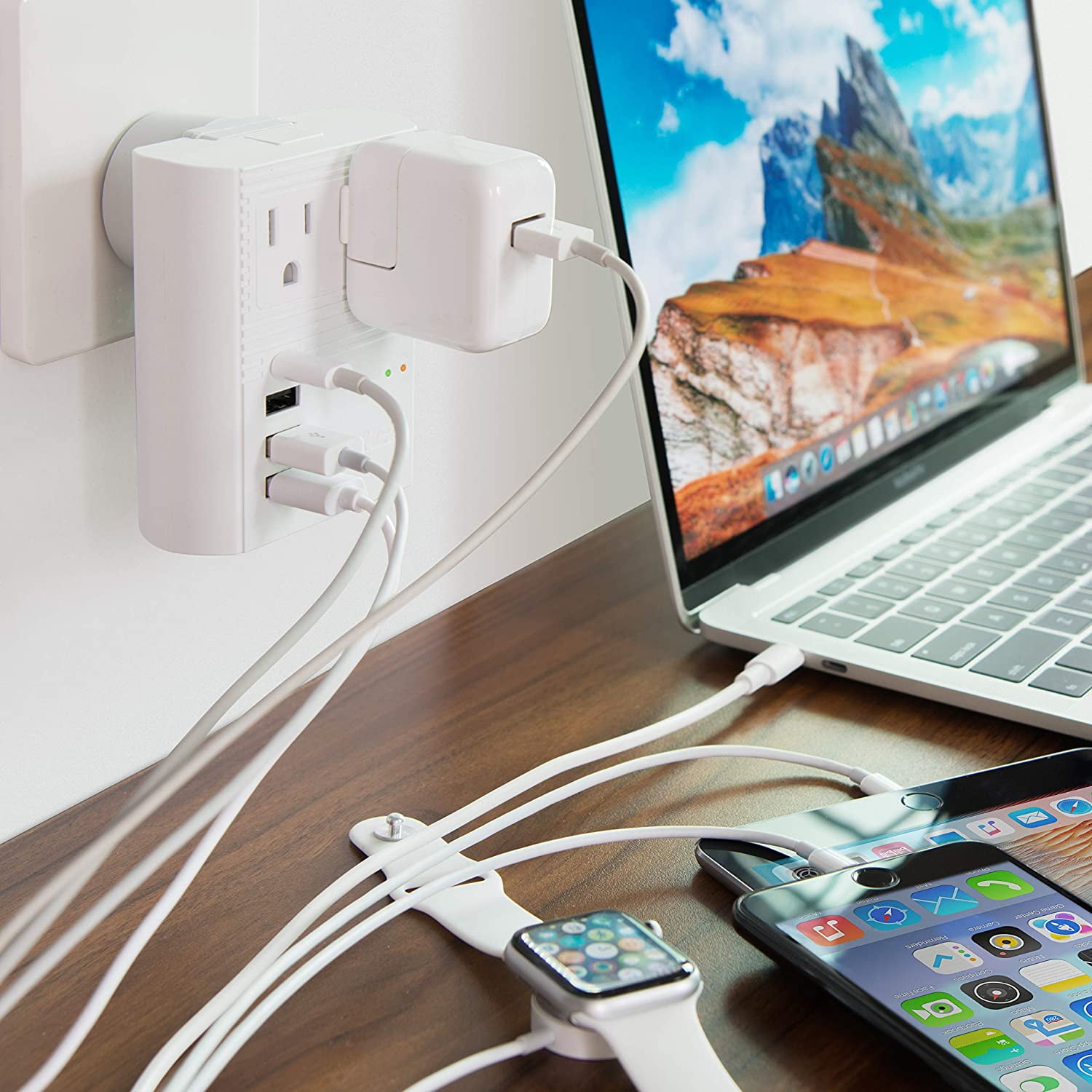 Buy Orei World Travel Plug Adapter M8 Max 3 USB + Pd 18W USB-C Input ...