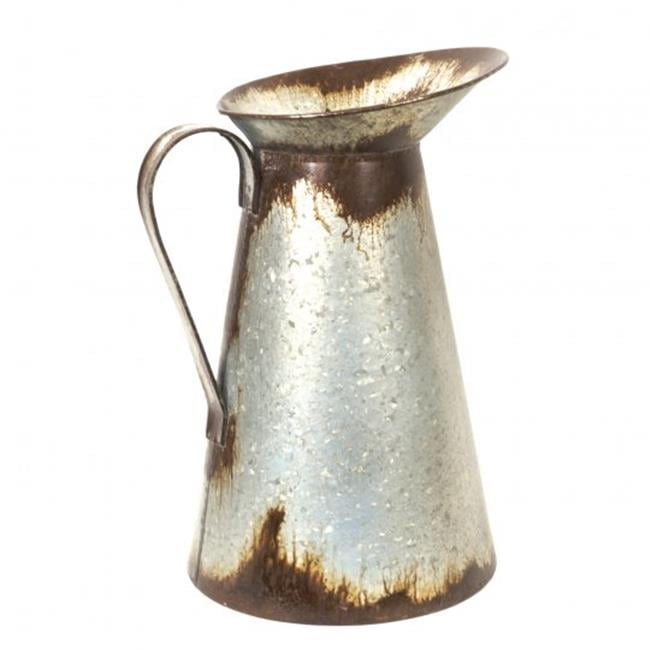 Vintage Style Metal Pitcher - Rusted Blue, Grey - Walmart.com - Walmart.com