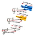 3PCS Universal Car Turbo Exhaust Whistle Sound Muffler Pipe Blow-off ...