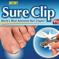 Sure Clip - Advanced Fingernail & Toenail Clipper with Magnify Lens ...