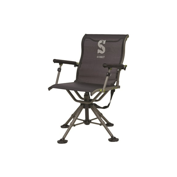 Bezliving 360° Swivel Hunting Blind Chair with Gun Rest, Adjustable ...