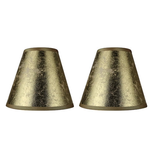 Urbanest 6'' Clip-on Foiled Paper Candelabra Shade (Set of 2) - Walmart.com
