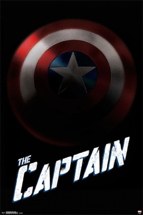 Captain America - Captain Poster Print (24 x 36) - Walmart.com ...