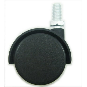 Uxcell Furniture Casters 1.5 Inch Nylon M10 x 15mm Threaded Stem Swivel ...