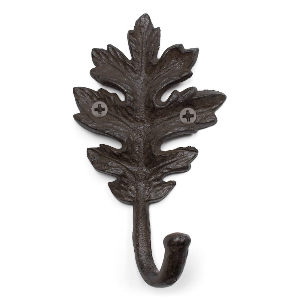 Set of 6 Oak Leaf Hook - Walmart.com