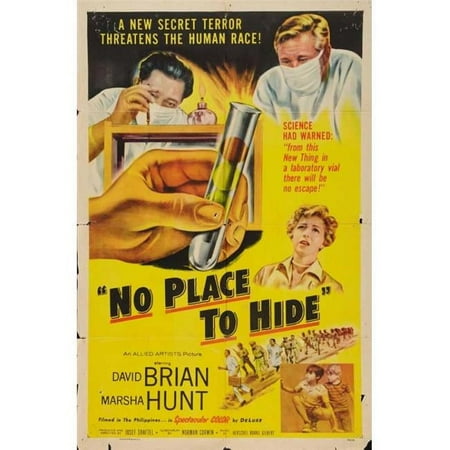 UPC 756381324104 - No Place to Hide Movie Poster - 27 x 40 in ...