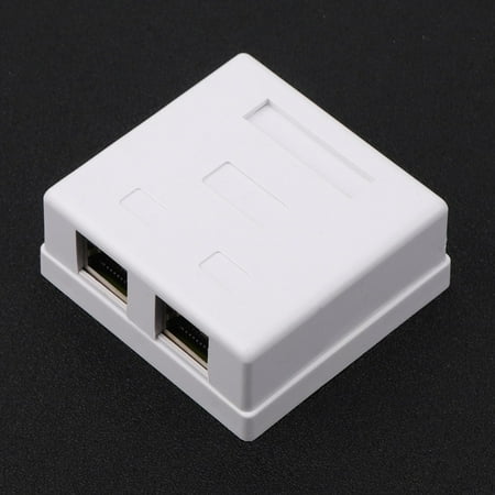 Cologne-6 Module Box, Double-Port Cat.6 RJ45 Module Box, Install RJ45 ...