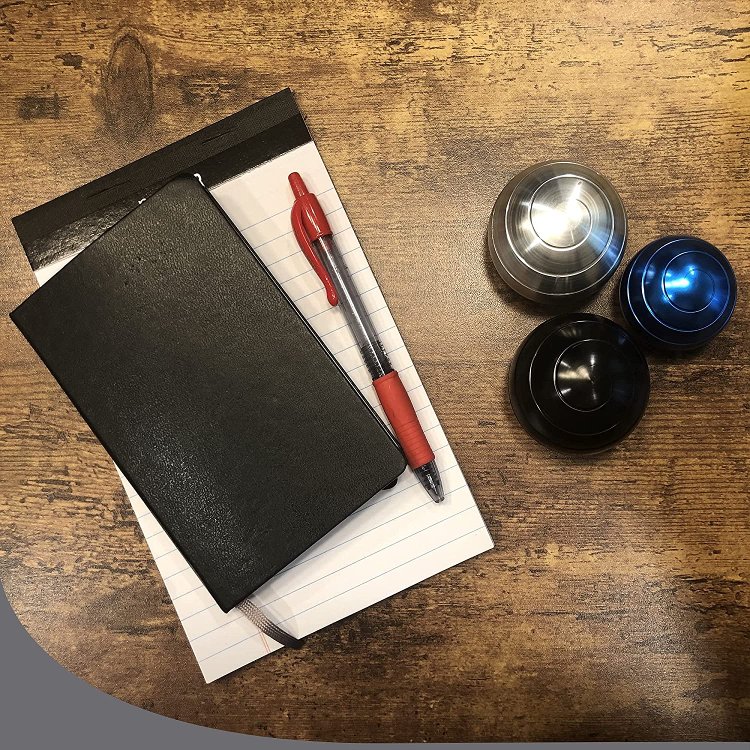 Buy Four Brothers Kinetic Desktop Ball Toy - Aluminium Alloy Optical ...