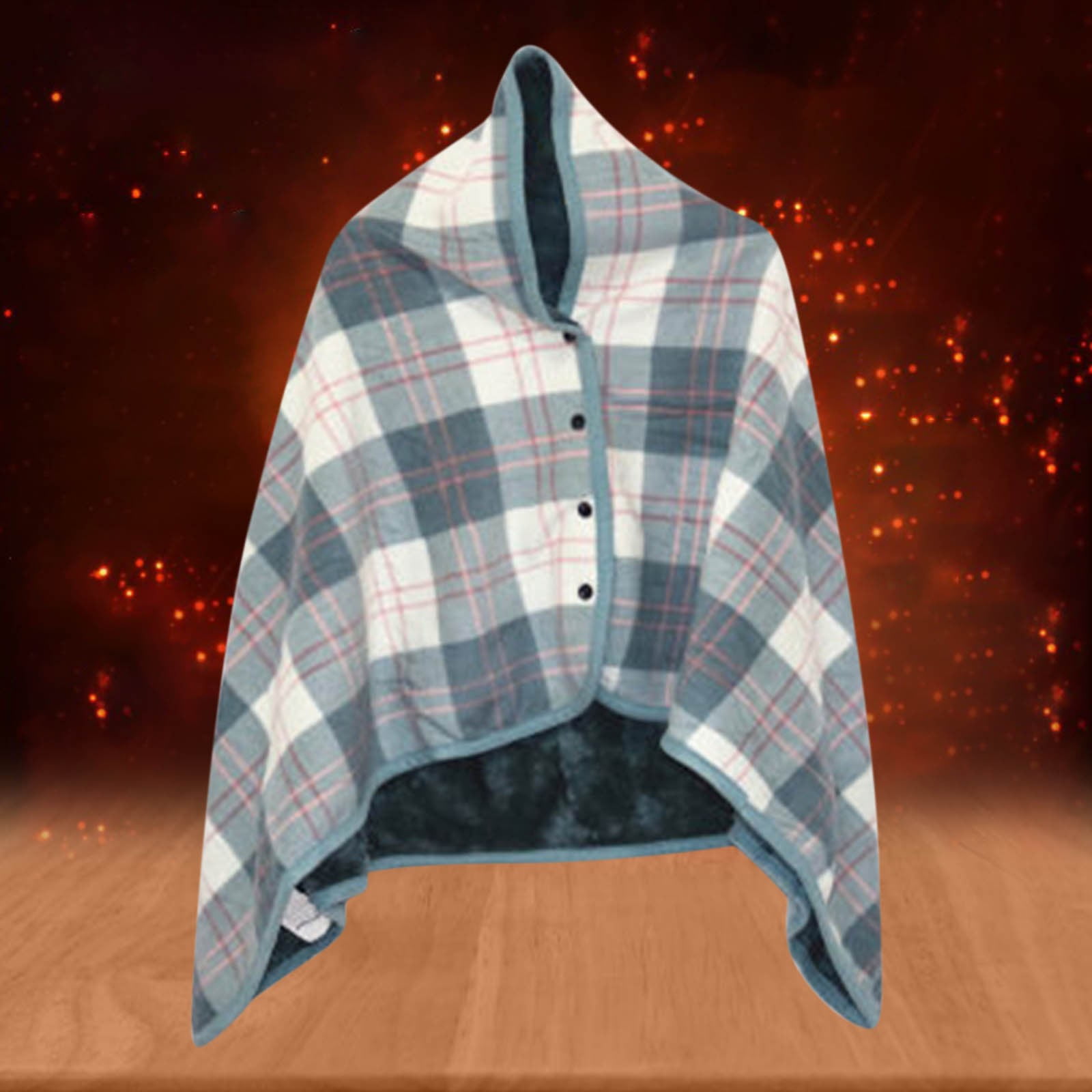 Click here for Holiday Item!zanvin Wearable Plaid Fleece Blanket... prices