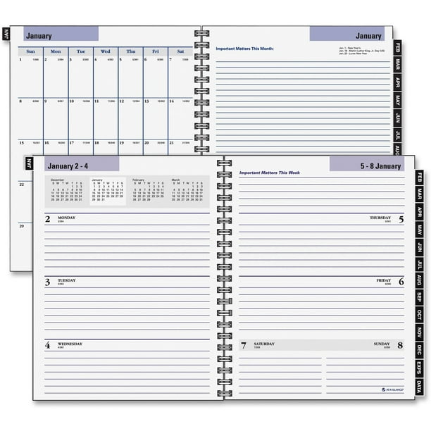 At-A-Glance Weekly/Monthly Planner Refill - Walmart.com