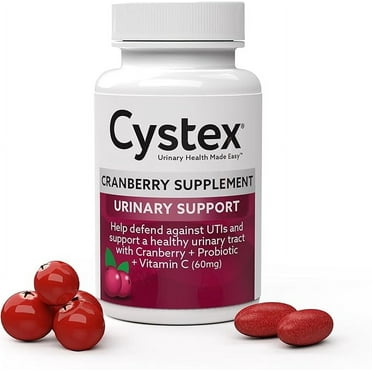 Cystex Dual Action Relief, Helps Slow UTI Bacteria Growth & Provide ...