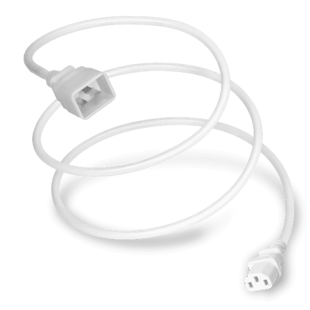 World Cord Sets 6 Foot IEC 60320 C20 to C13 PDU Adapter Style 15 Amp ...