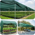 8x20FT 70% Dark Green Shade Cloth Sun Shade Net UV Resistant Mesh Tarp ...