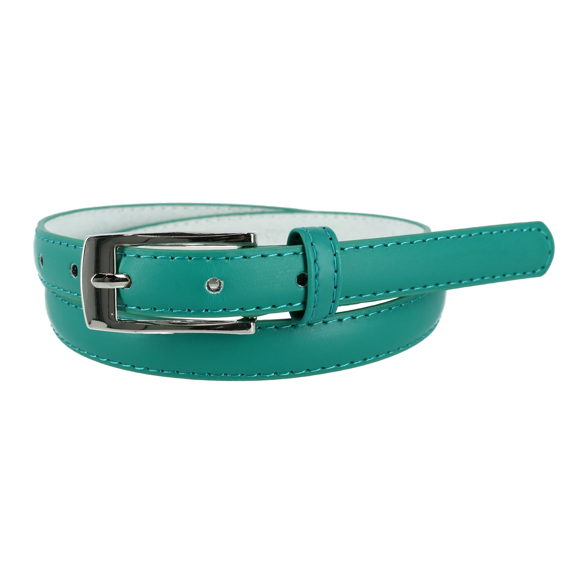 Click here for Ctm Skinny Leather Dress Belt (Womens) prices