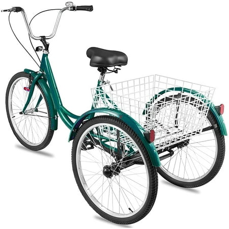 ExGizmo 3 Wheel Bikes Adult Tricycles 7 Speed 20 inch Adult Trikes ...