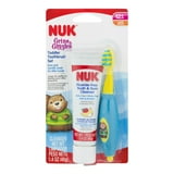 NUK Grins & Giggles Toddler Toothbrush Set 12m+, 1-Pack - Walmart.com
