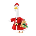 23 Inch Goose Statue Christmas Outfit Set, Easy Slip On Fade Resistant ...