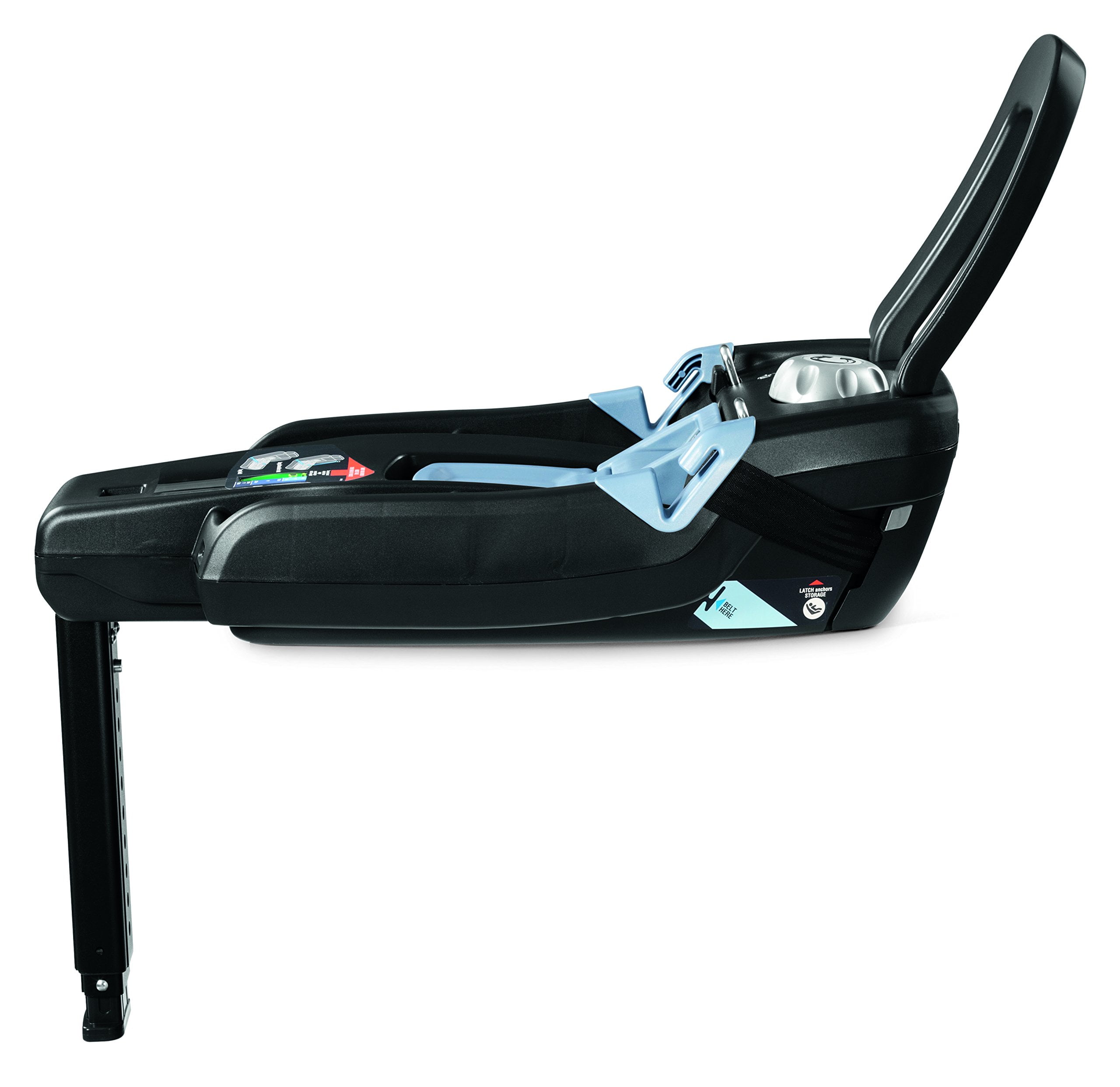 Peg Perego Primo Viaggio Nido Car Seat Base with Load Leg, Black ...