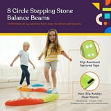 Special Supplies Toddler Gym Wavy Circle Balance Beams, 8 Pc. Set, Non ...