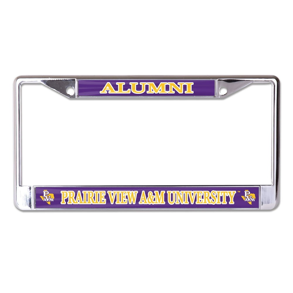 Prairie View A&M Alumni Chrome License Plate Frame - Walmart.com ...
