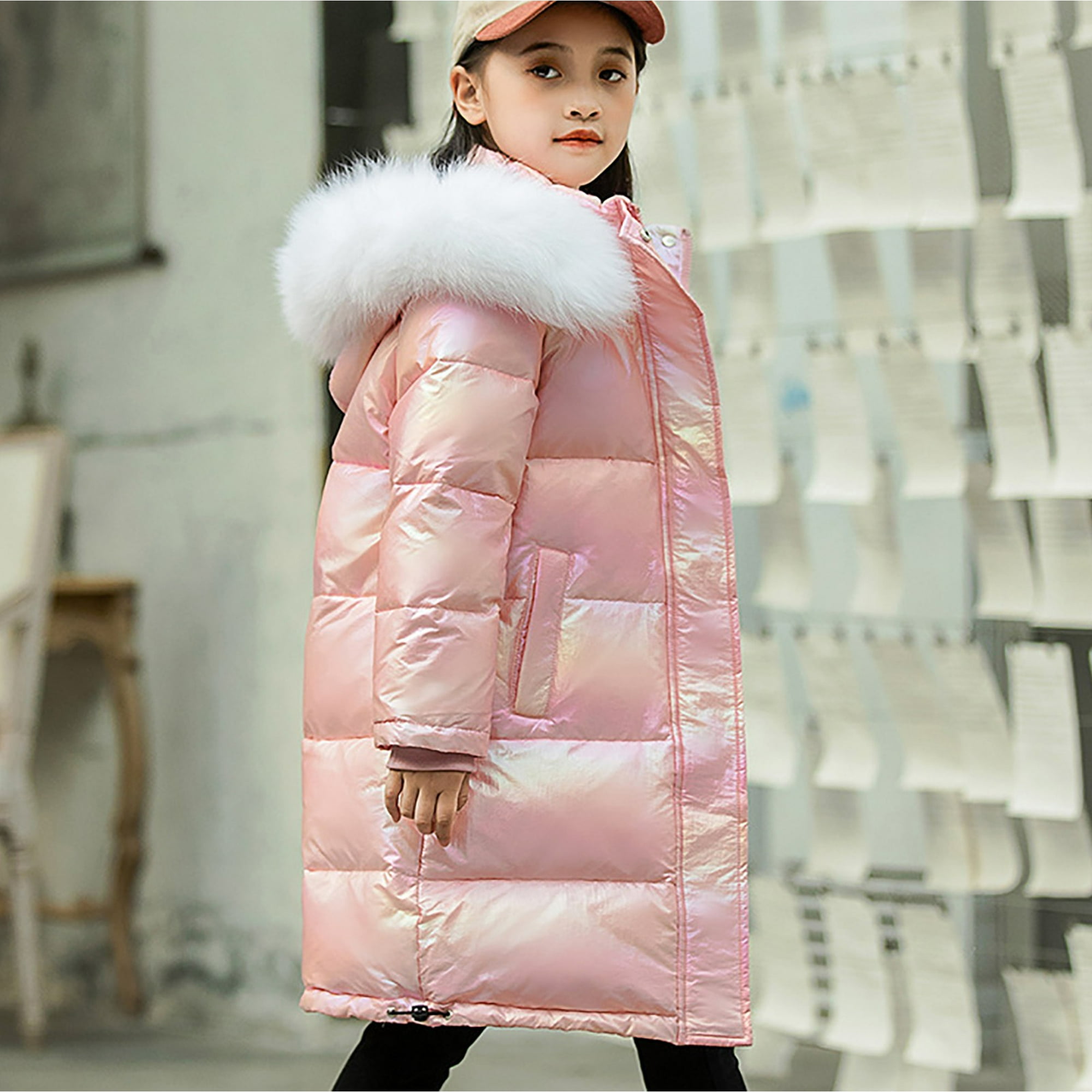 Click here for Ximin Kids Girls Winter Thicken Padded Down Coat W... prices