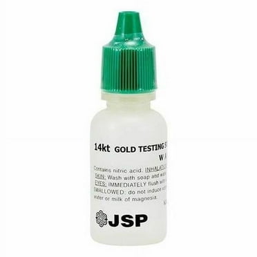 GOLD/SILVER Test Acid Tester Kit 10k 18k .999 .925 Sterling Testing ...