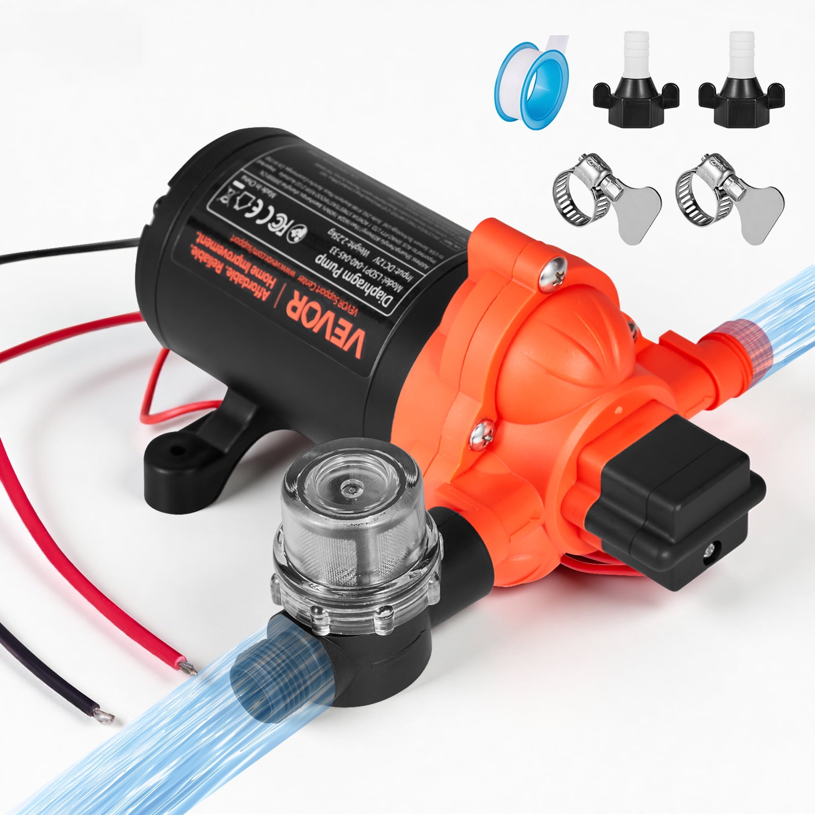 Click here for Vevor Rv Water Pump  12v Dc 4 Gpm (15.1 L/Min)  3-... prices