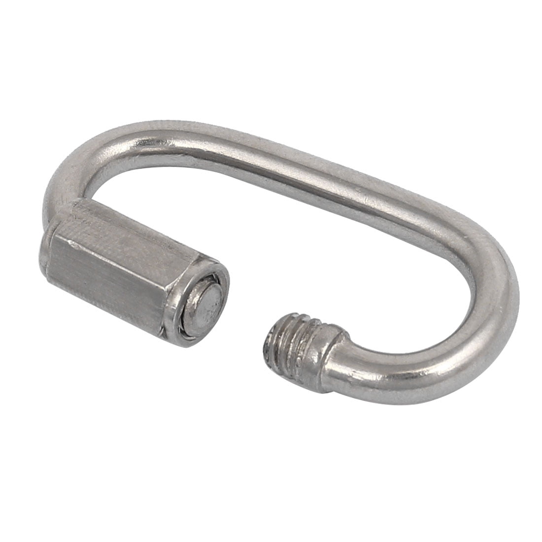 Vis blocage rapide Lien ovale Mousqueton porte-clés crochet épaisseur ...