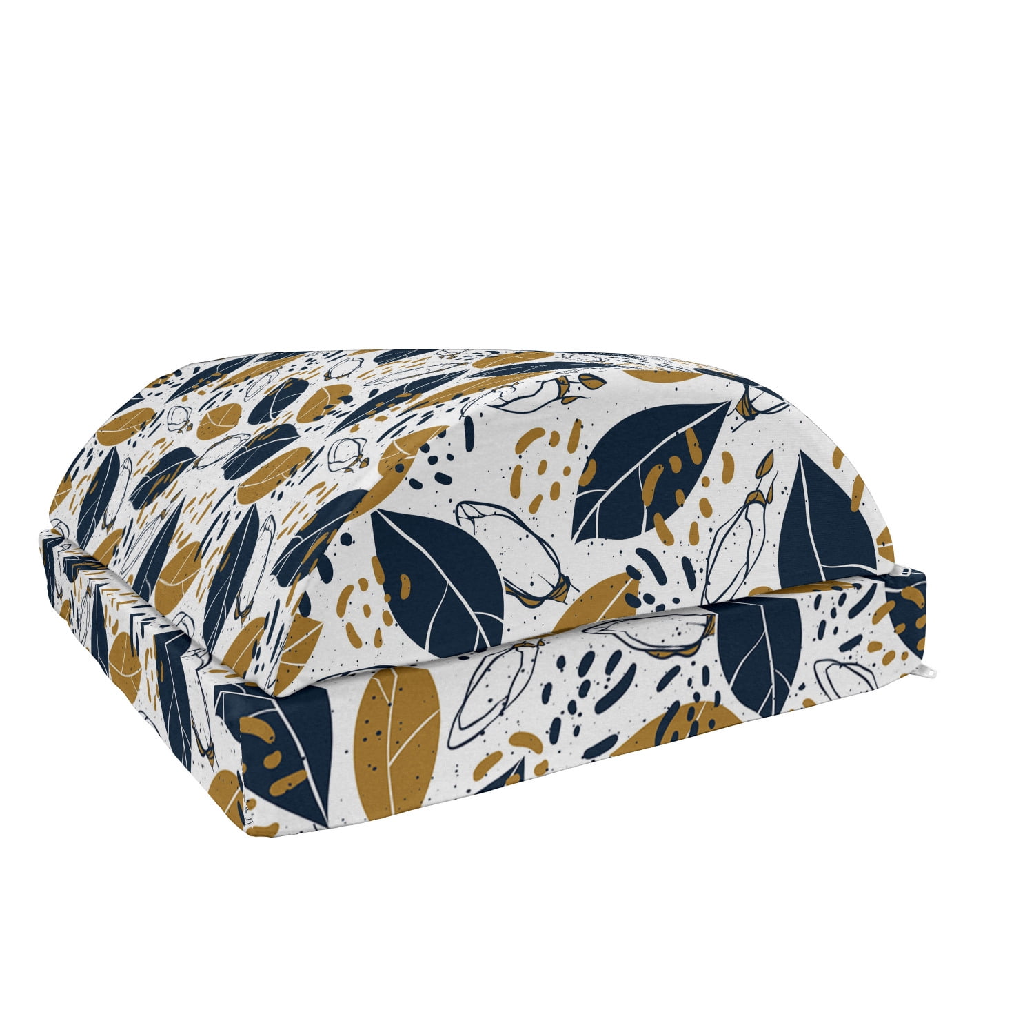 Garden Foot Rest, Weathered Illustration of Autumnal Hand Drawn ...