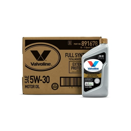Valvoline Extended Protection SAE Full Synthetic Motor Oil SAE 5W-30 1 ...