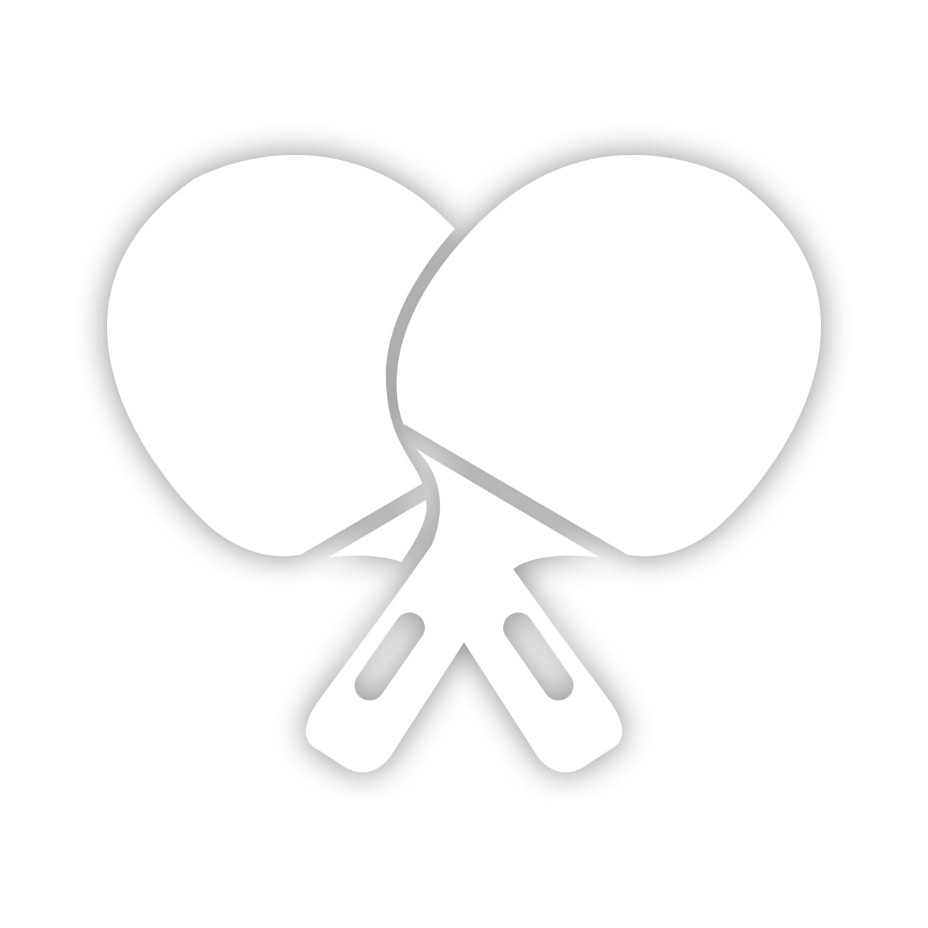 Table Tennis Sticker Decal Die Cut - Self Adhesive Vinyl - Weatherproof ...