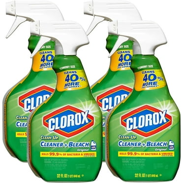 Clorox Clean-Up All Purpose Cleaner with Bleach, Spray Bottle, Original ...