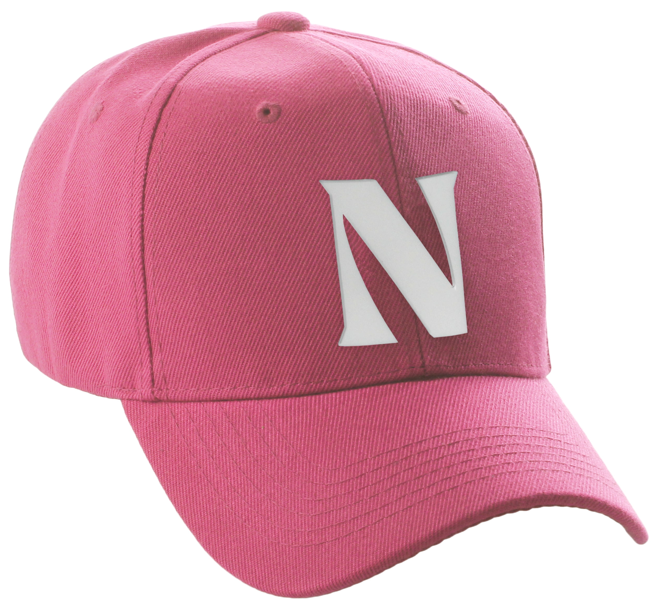 Daxton Structured Curve Visor Bill Baseball Hat 3D Capital Alphabet ...