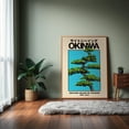 Affixzi Vintage Okinawa Japan Travel Print - Warm Cape Hedo Poster with ...