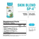 Solaray Skin Blend SP-4 100 Capsules - Walmart.com
