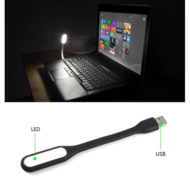 Simyoung Mini USB LED Light Lamp, USB Light for Laptop Computer Keyboard, Flexible Gooseneck ...