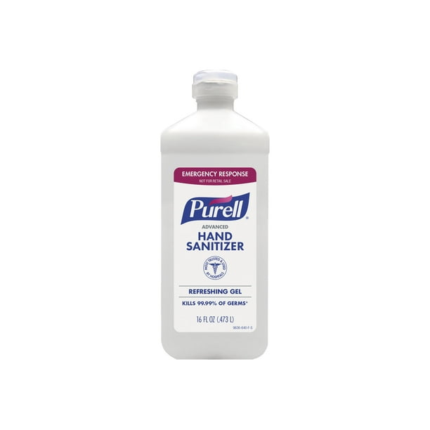 PURELL Advanced Instant Hand Sanitizer 16 oz Pump Bottle 12/Pack (9636 ...
