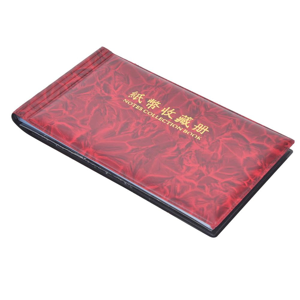 OTVIAP Money Album, 30 Pages Paper Money Collection Album Currency ...