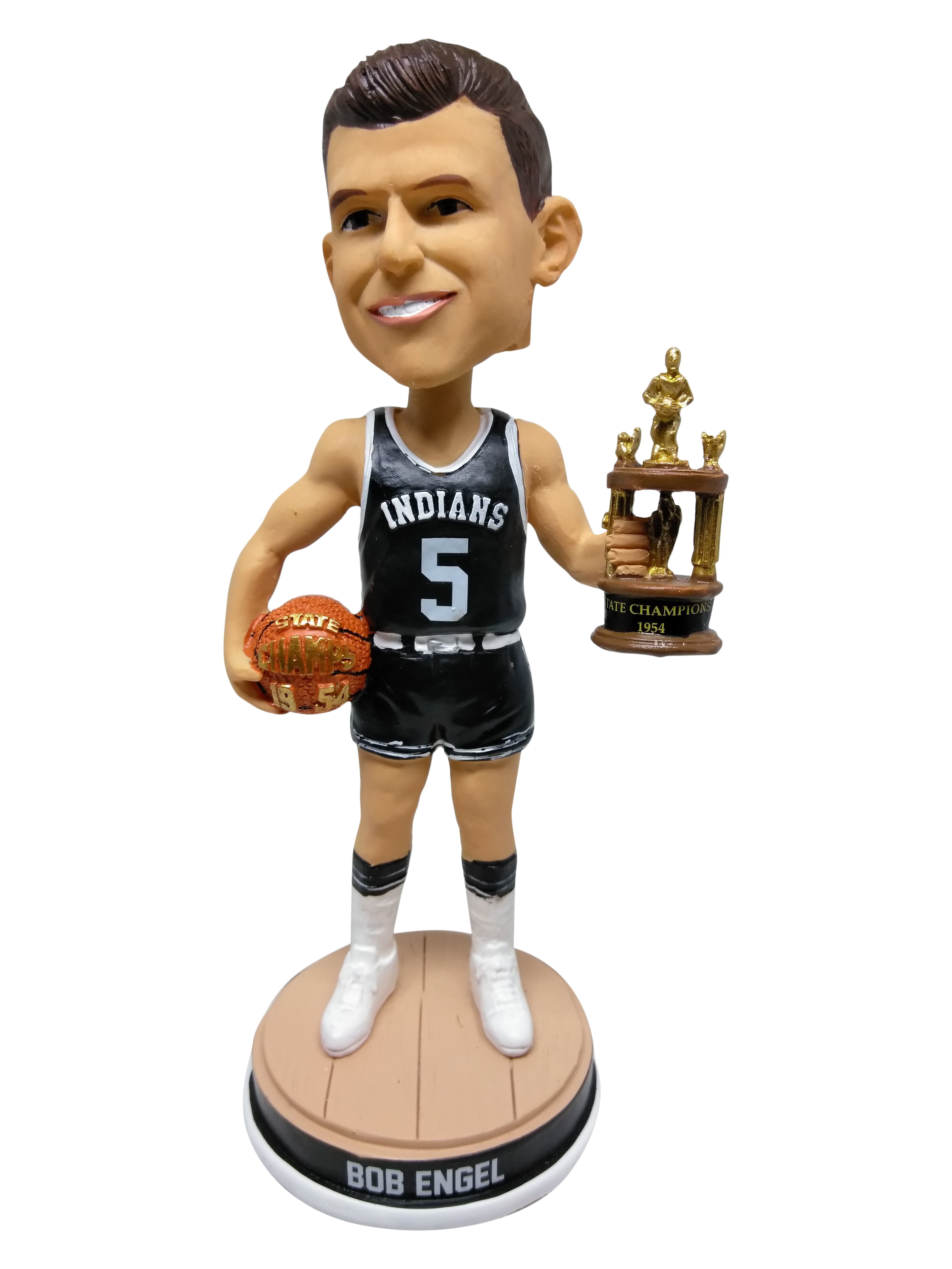 Bob Engel Milan High School Hoosiers Movie Limited Edition Bobblehead ...