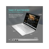 HP 15 Laptop, 15.6" FHD (1920 x 1080) Display, Intel Core 12TH i3-1215U ...