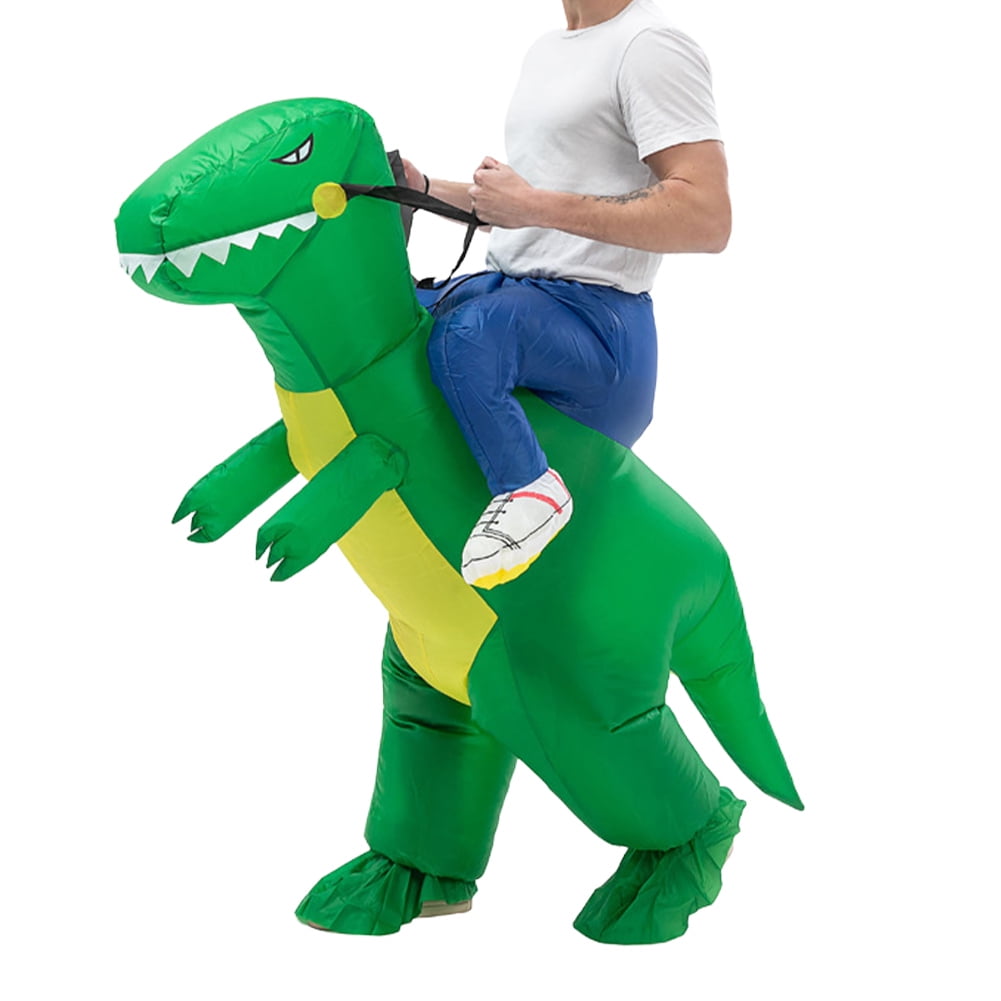 Disfraz Inflable Dinosaurio para Y Adultos Disfraz Inflable para Montar ...
