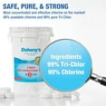 Doheny's 3 Inch Stabilized Chlorine Tabs, Pro-Grade Pool Sanitizer ...