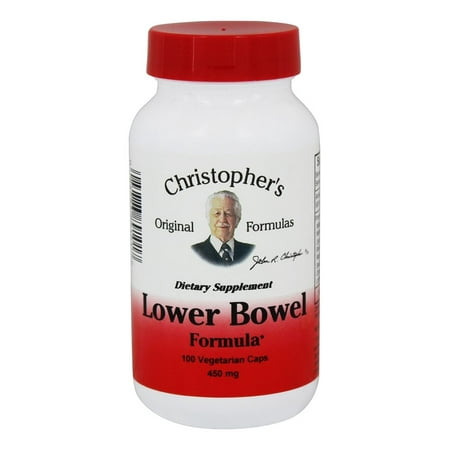 Dr. Christopher's Original Formulas - Lower Bowel Formula - 100 ...