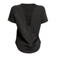 Bibifish Womens T Shirt Crew Neck Short Sleeve Slim Fit Tops With Mesh ...